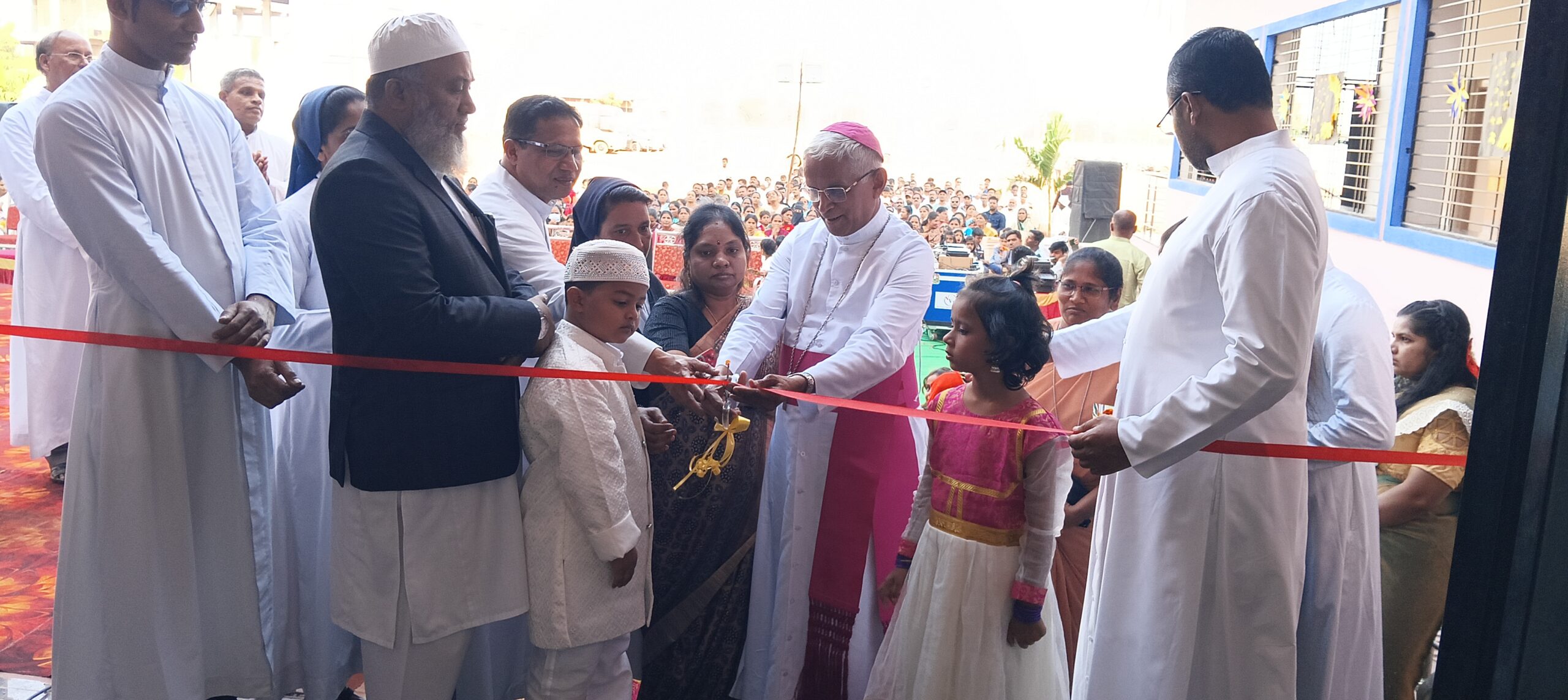 New School Building of St. Mary English Medium School, Humnabad ...